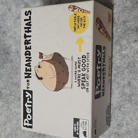 Exploding Kittens | Games | Poetry For Neanderthals Game Euc | Poshmark